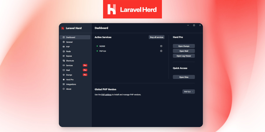 Laravel Herd : Comment installer, configurer et créer un projet Laravel